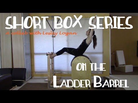 The Pilates System: Short Box Series on the Ladder Barrel COLLAB - YouTube