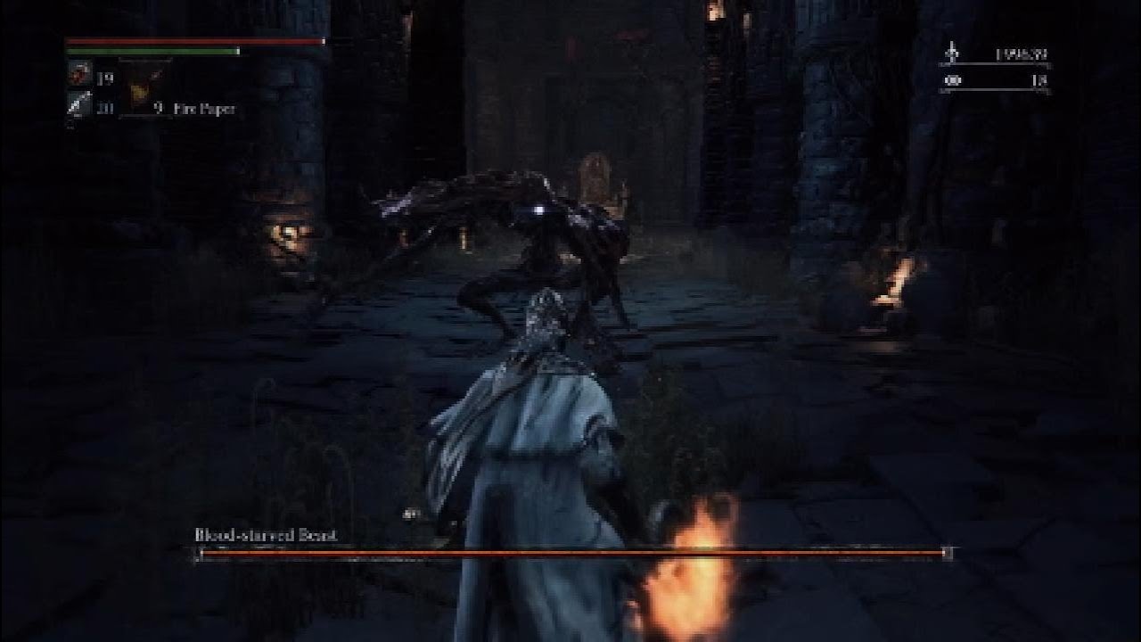 Bloodborne NG+3 | Oedon Chapel & Blood-Starved Beast - YouTube