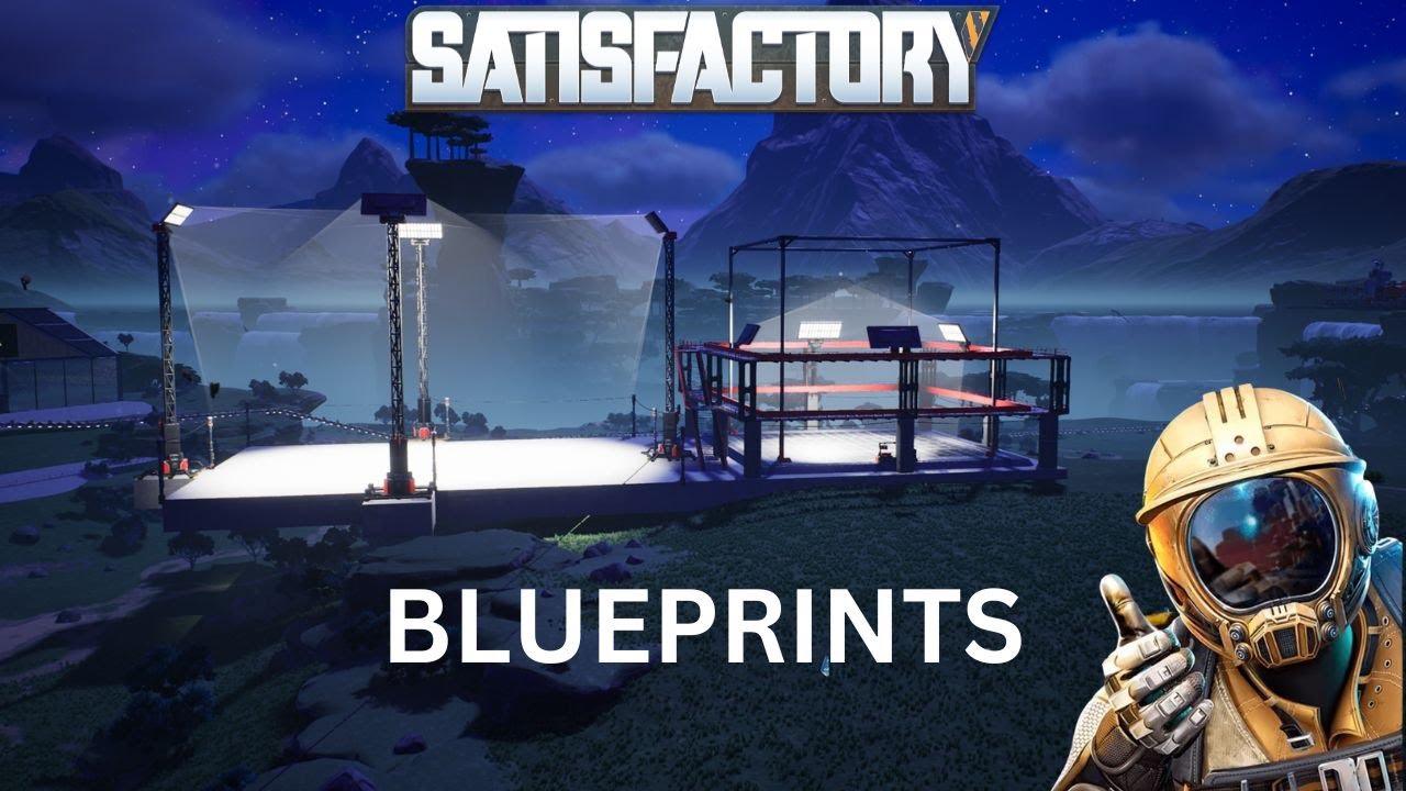 Satisfactory Blueprints - How to / Introduction - YouTube