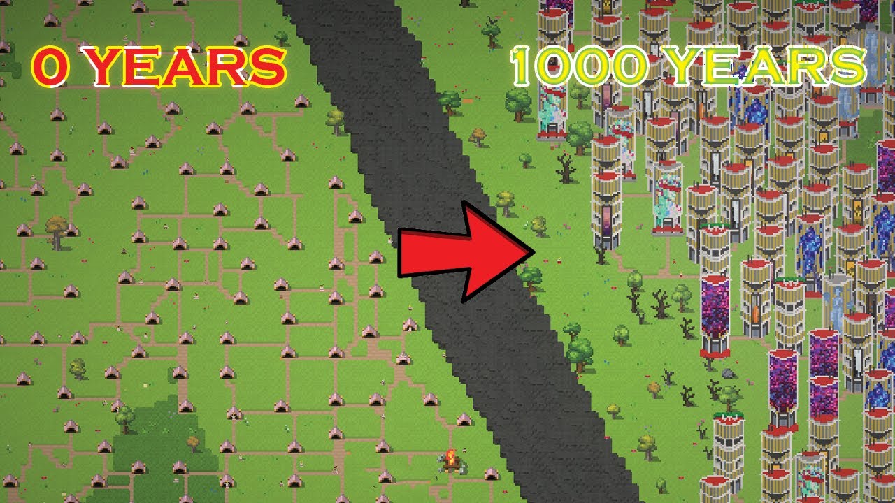 Watching Humanity Go From Cavemen To Modern Day Society | Worldbox ...