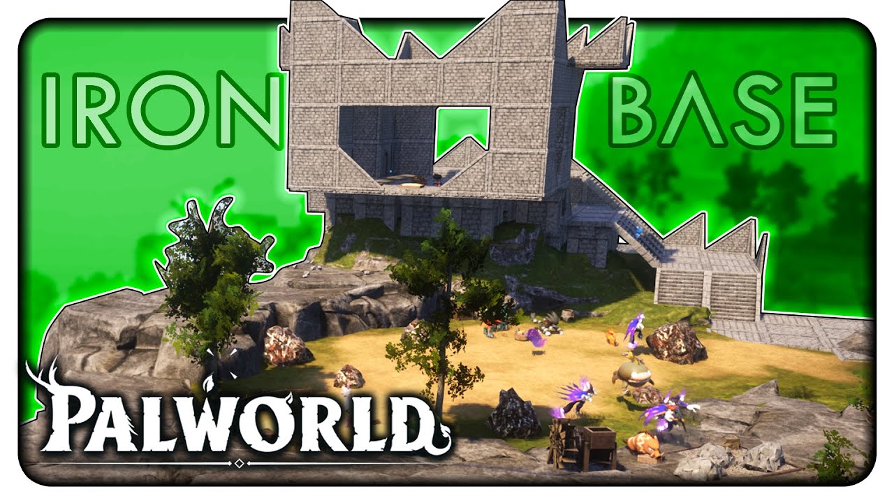 I Build a Mining Base to Farm Iron Ore!- PALWORLD E4 - YouTube