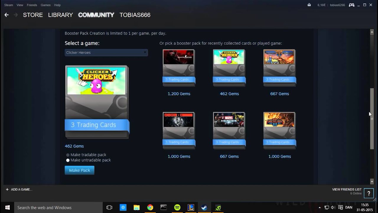 Steam | How to create booster package - YouTube