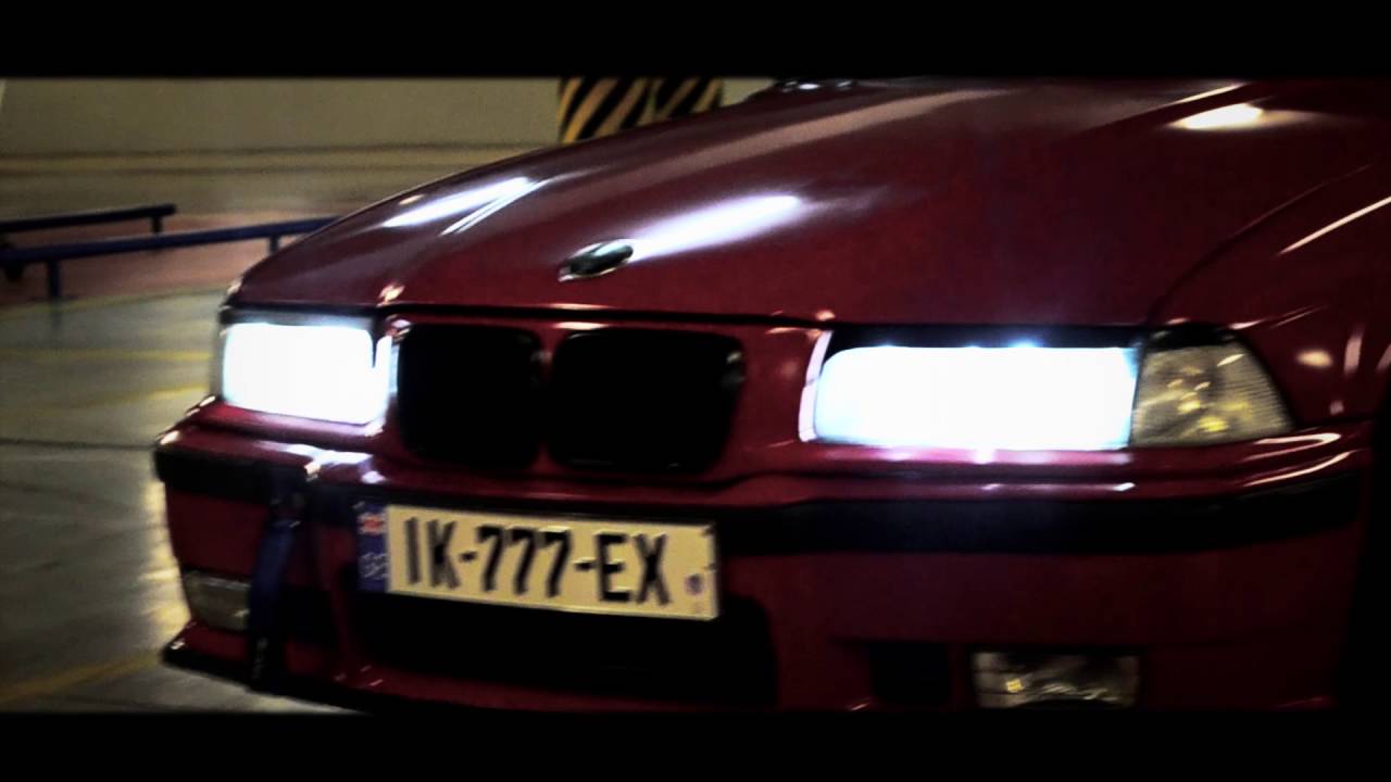 BMW E36 Drift - Tbilisi At Night #RedPorn - YouTube