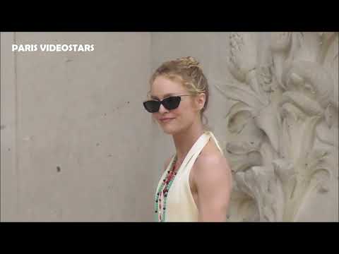 Vanessa Paradis @ Paris Fashion Week 7 july 2026 show Chanel Haute Couture