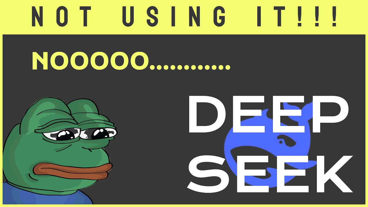 I will NOT🚫use DeepSeek v3. Here’s why… - YouTube