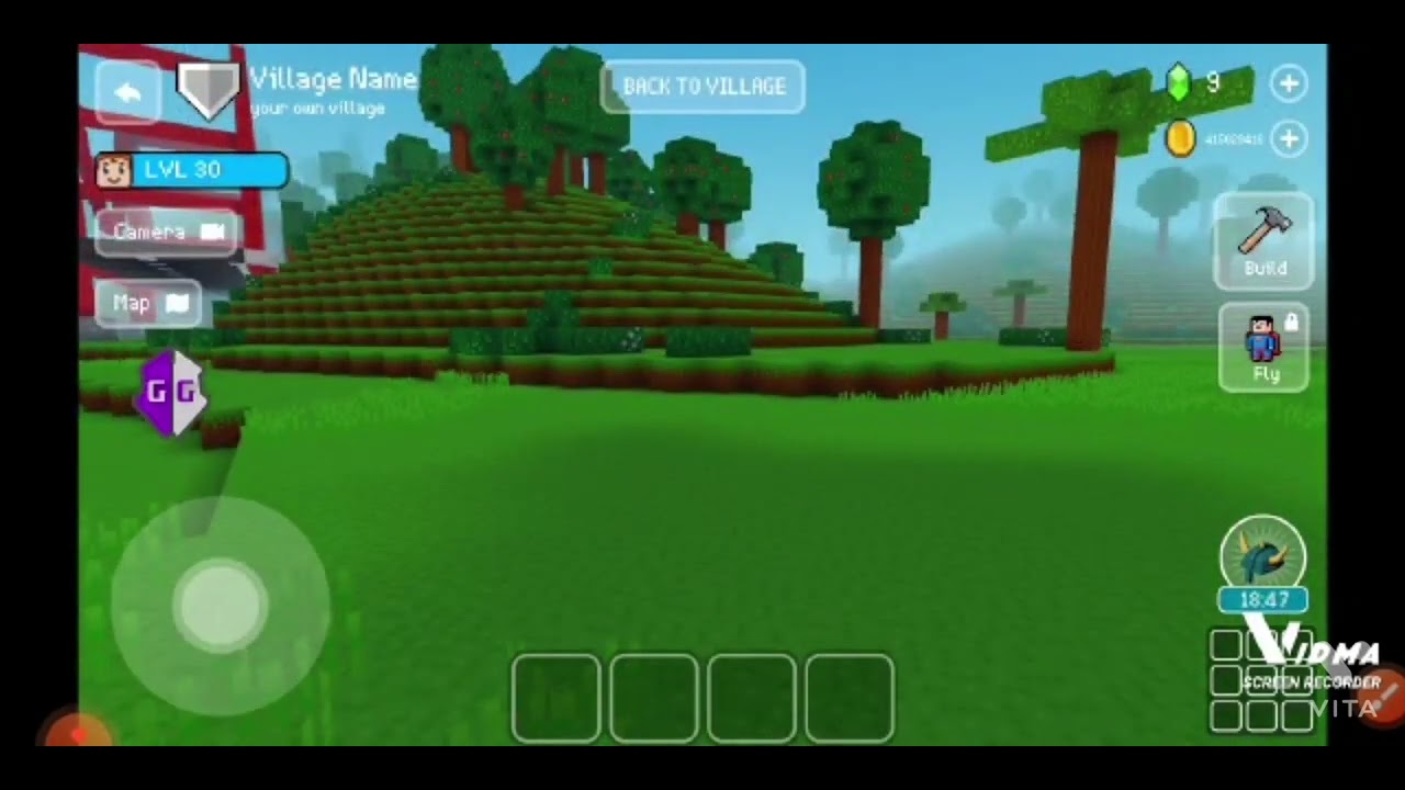 how to unloke any buildings in block craft 3d with game gurdien - YouTube