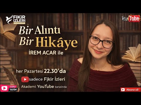 İrem Acar ile Bir Alıntı Bir Hikaye / Tanışma & Kitap Sohbeti