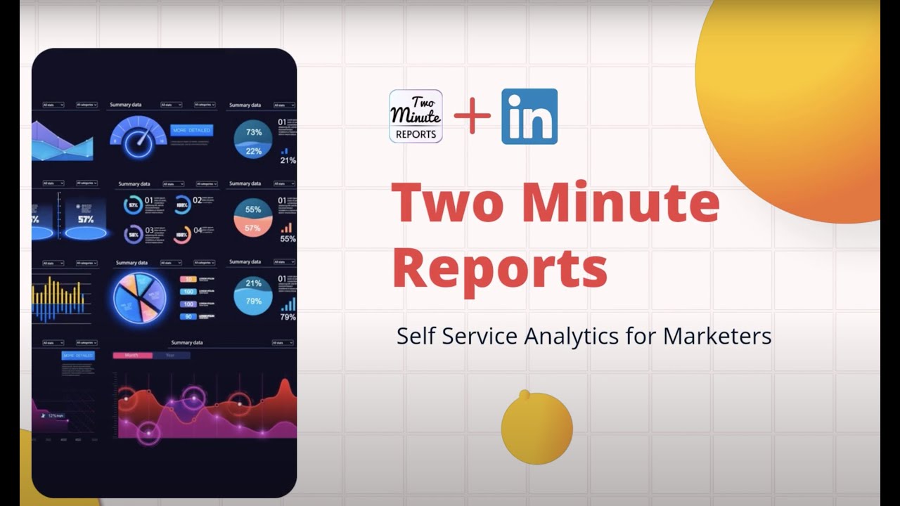 Two Minute Reports | LinkedIn Reports and Dashboards - YouTube