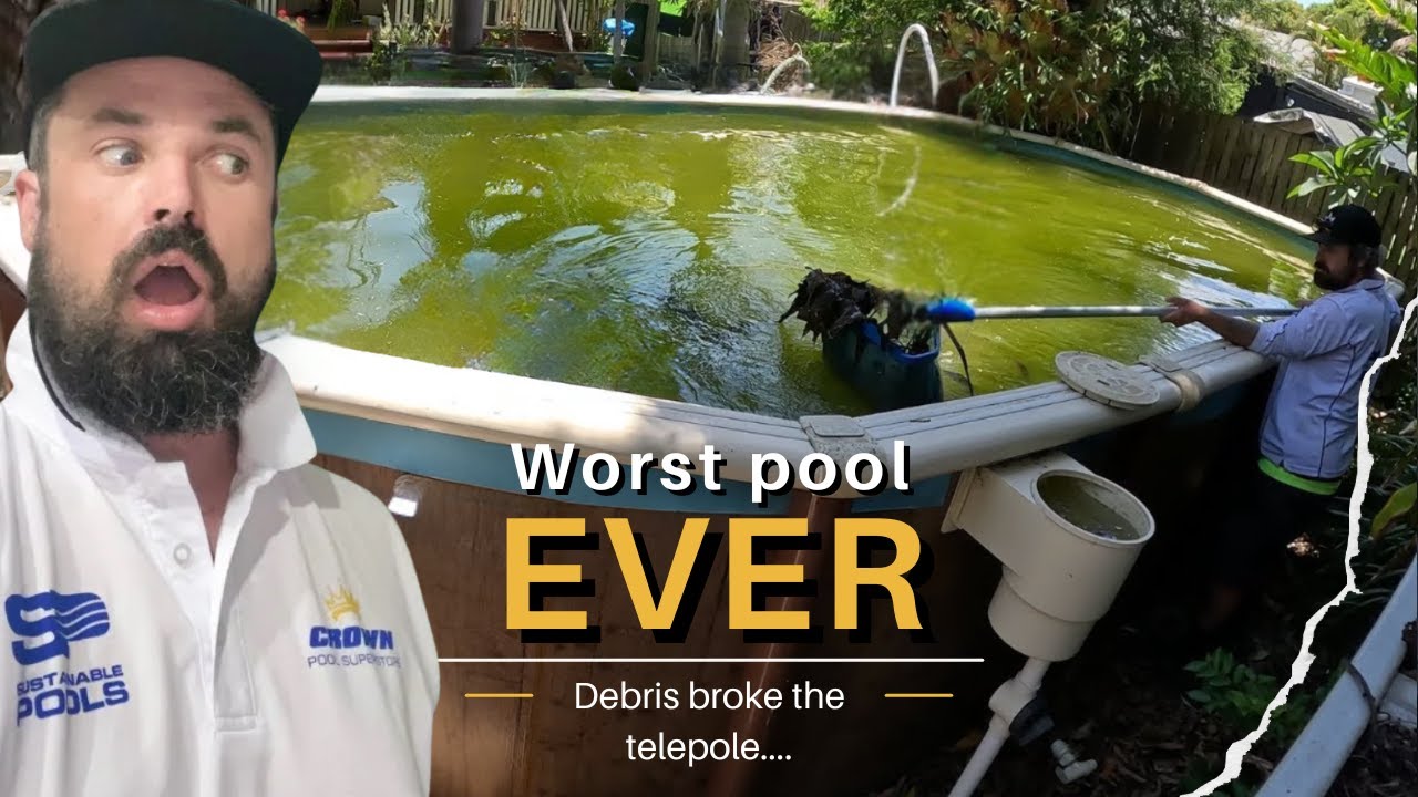 MY WORST POOL CLEANING JOB EVER! - YouTube