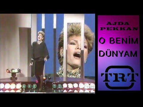 AJDA PEKKAN - O BENİM DÜNYAM | TRT 1985