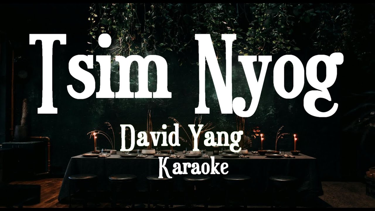 (Karaoke Version) Tsim Nyog - David Yang - YouTube