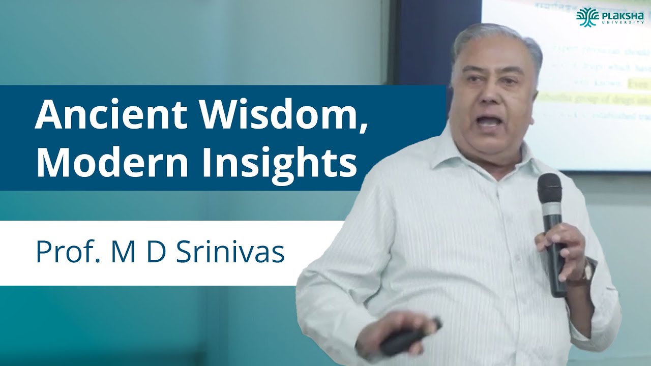 IKS at Plaksha | Prof. M D Srinivas - YouTube