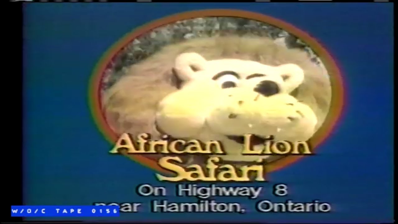 African Lion Safari Commercial - 1985 - YouTube