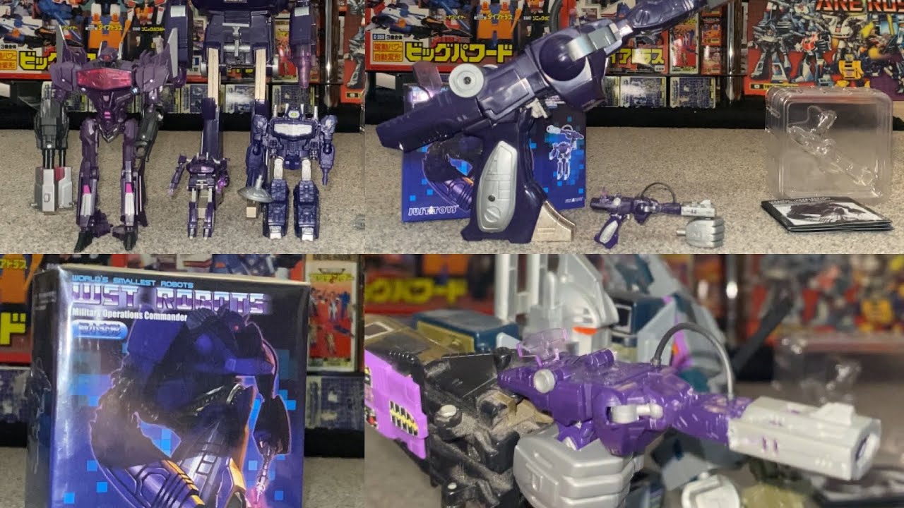 Transformers WST shockwave review. Worlds smallest just toys G1 ...