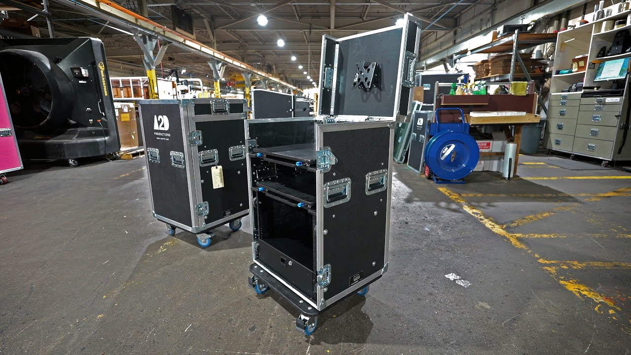 Compact Flypack Production Workstation | LM Cases - YouTube