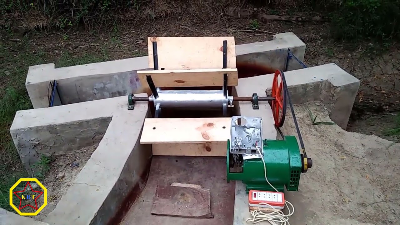 7kw 230v Water Turbine Generator Free Electricity How To Make Water ...