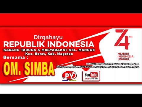 LIVE STREAMING OM. SIMBA LIVE IN BARAT, MAGETAN 2019