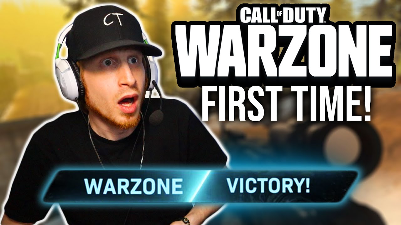 My First Time Playing WARZONE!!! (Call of Duty) - YouTube