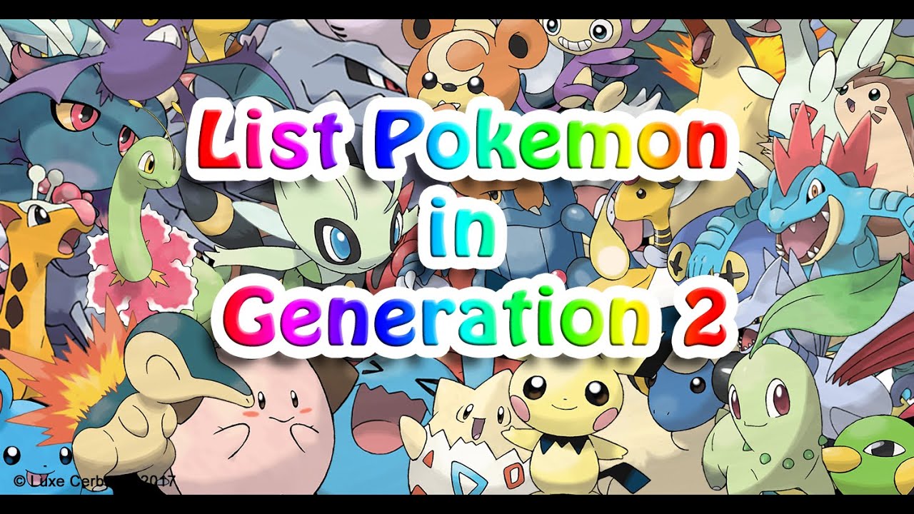 Can you name all Generation 2 Pokemon in under 15 minutes?! - YouTube