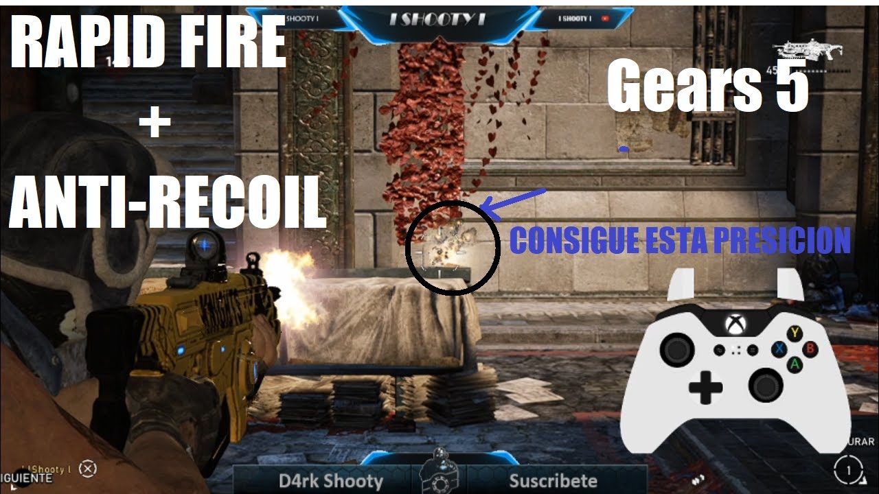 TUTORIAL Como usar el FPS strike pack mod en Gears5 - YouTube