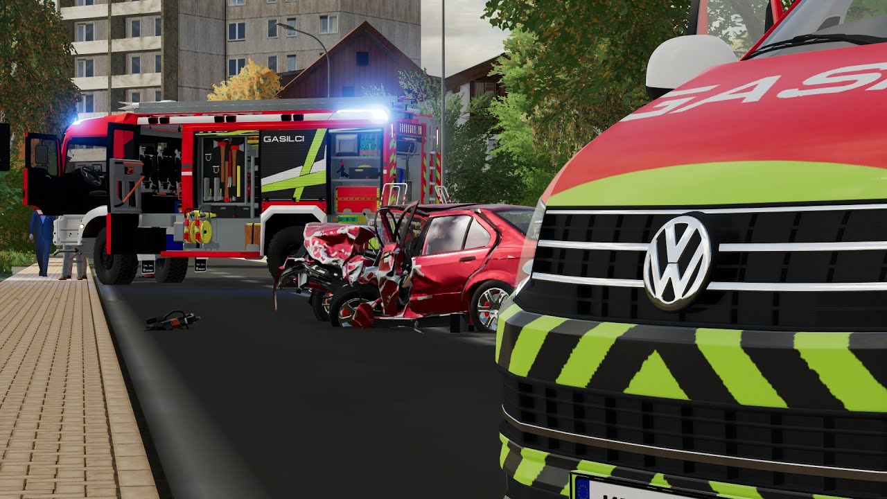 33/24 FS22: Road traffic accidents (Cerklje) - YouTube