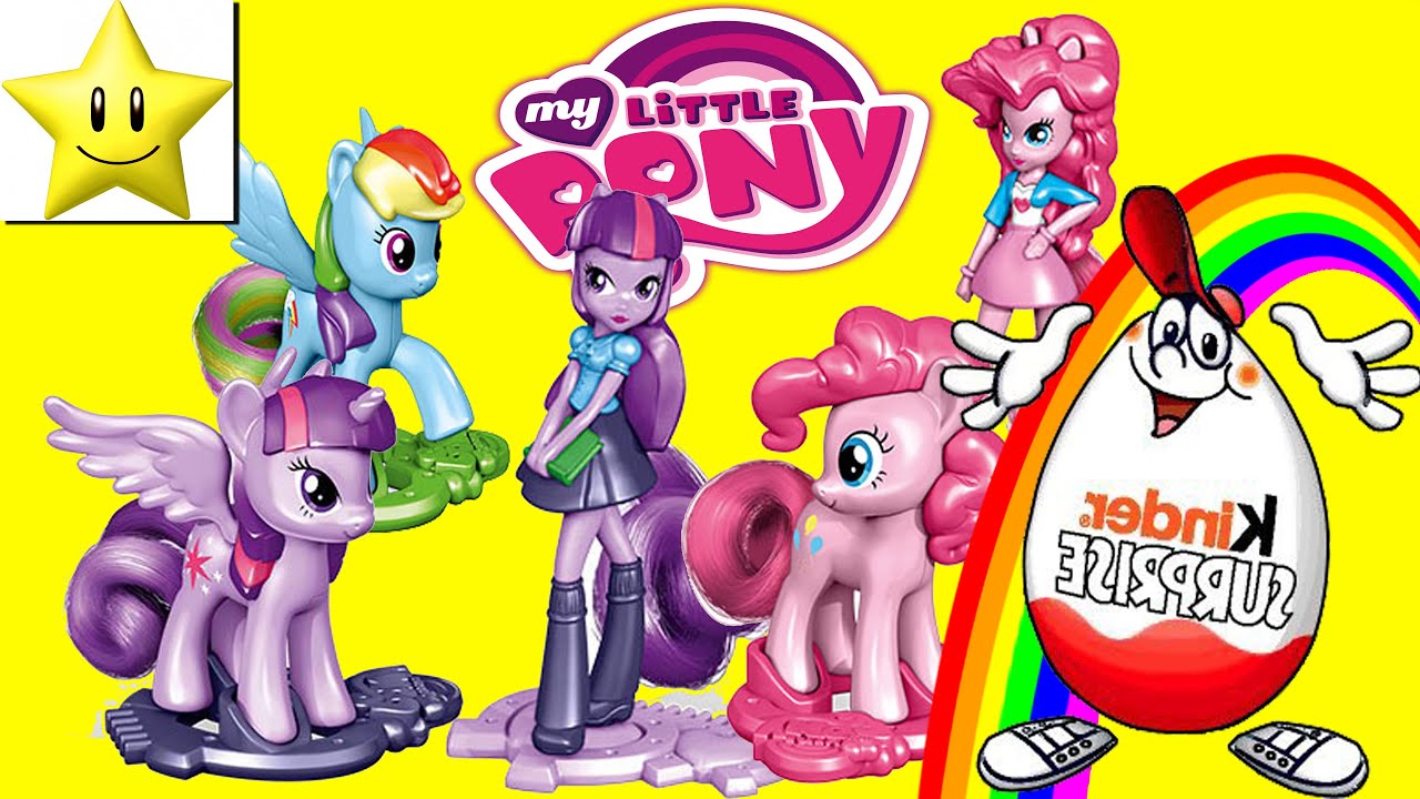MLP My Little Pony Eggs Surprise Opening Unboxing New MLP Toys Киндер ...