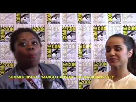 Summer Bishil Margo Hanson The Magicians SYFY - YouTube