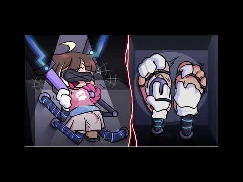 Qt tickle feet sleep eyes