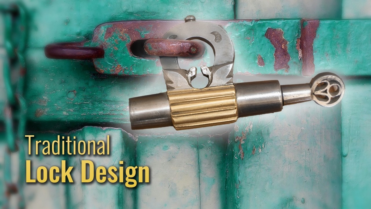 The Traditional Lock Making You've NEVER Seen - YouTube