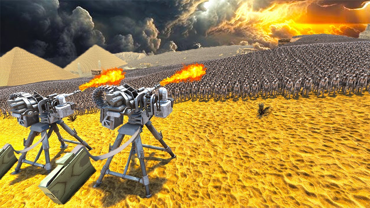 MG77 ASSAULT, T45 SHOTGUN, T800, GIANT DREADNAUGHT VS 4 MILLION ...