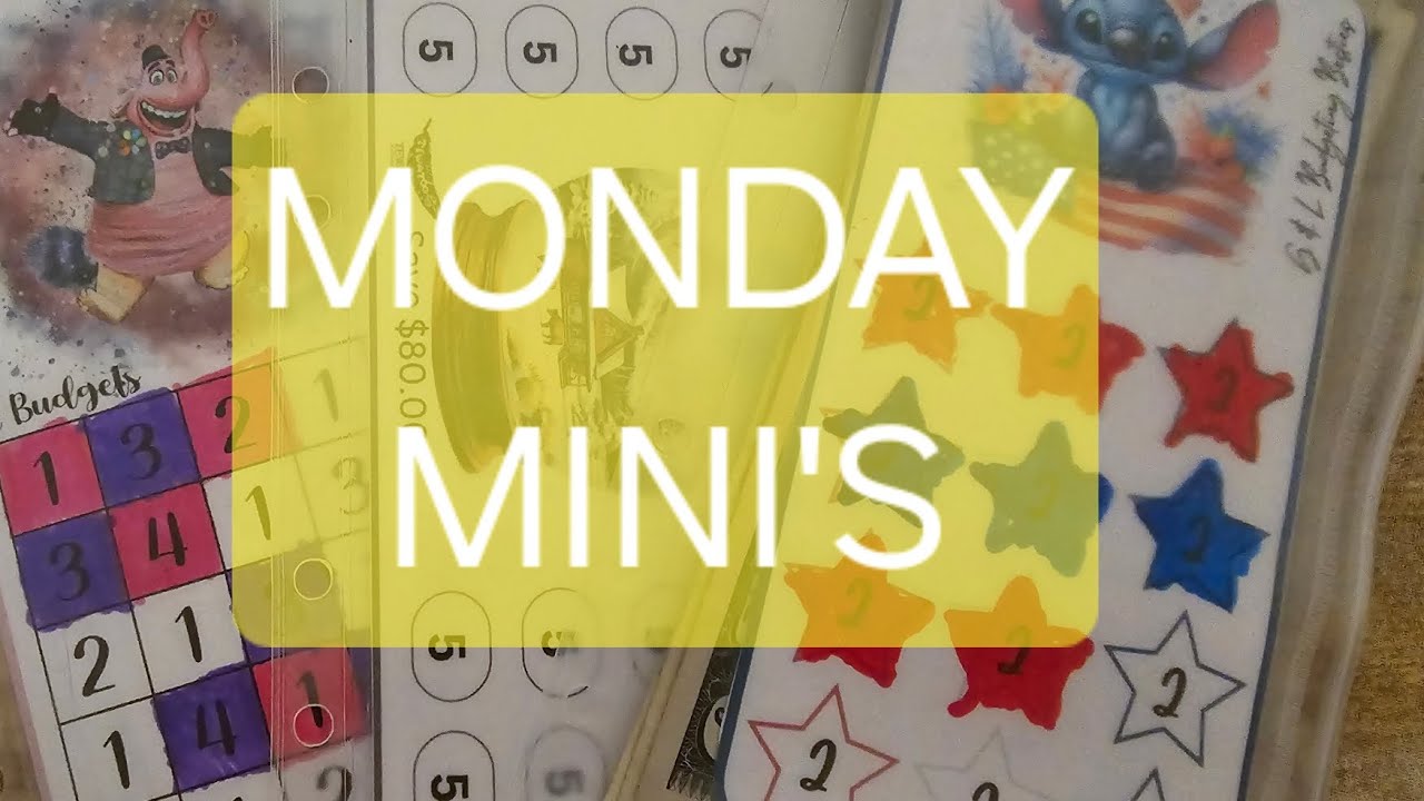 Monday Mini's | Mini Monday Savings Challenges | Saving Money - YouTube