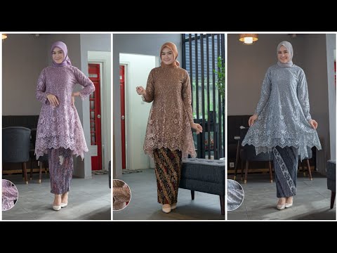 Model Kebaya Brokat Modern Elegan | Nyaman Dipakai & Bikin Anggun Seharian Terbaru 2025-2026