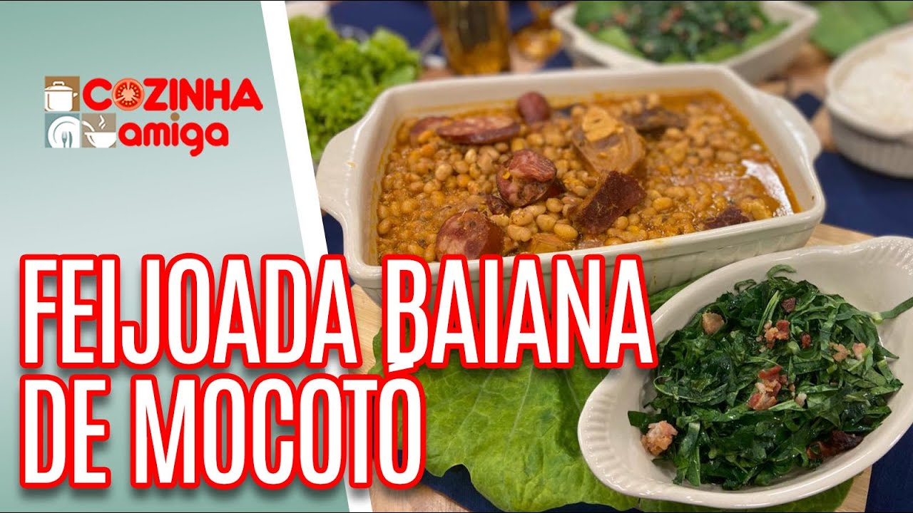Feijoada Baiana de Mocotó e couve na manteiga - Patricia Gonçalves ...