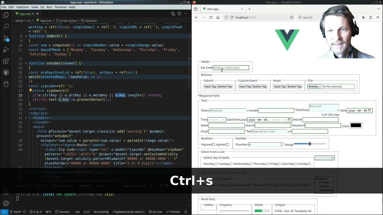 Vuejs Forms Part 8 Input Masks Youtube