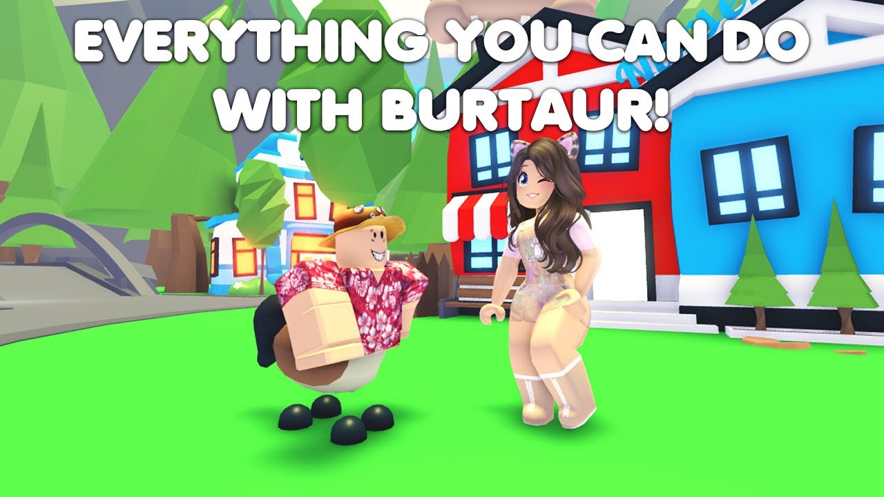 EVERYTHING you can do with BURTAUR! in ADOPT ME! - YouTube