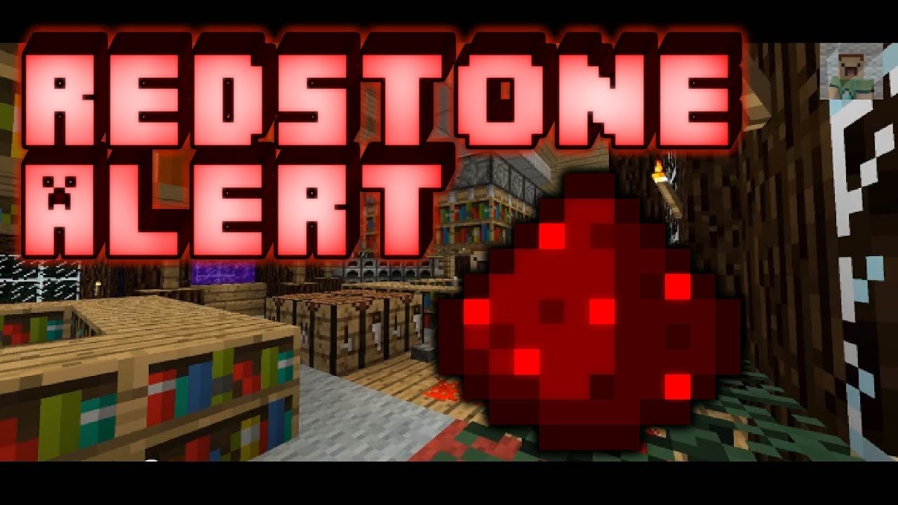 Minecraft Redstone In Home Alarm Showcase! - YouTube