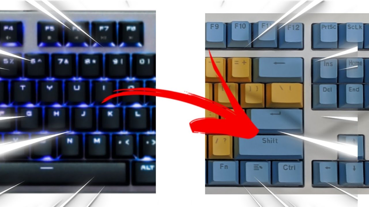 upgrading my techware phantom mechanical keyboard! - YouTube