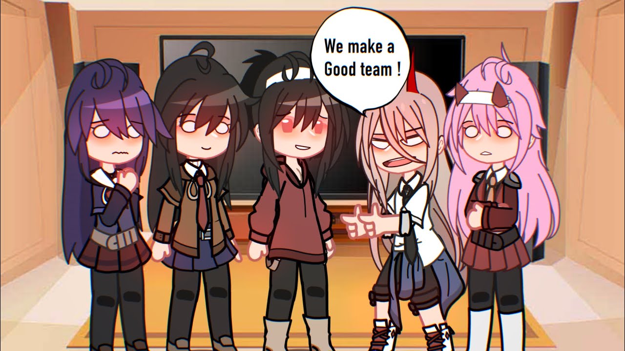 Anime girls react to eachother ||PT2/9||Yor Briar||Short ;) - YouTube