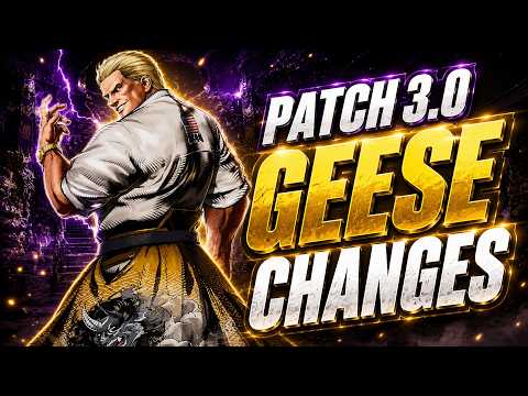 Fatal Fury: COTW Season 3 | Geese Howard - Changes Comparison