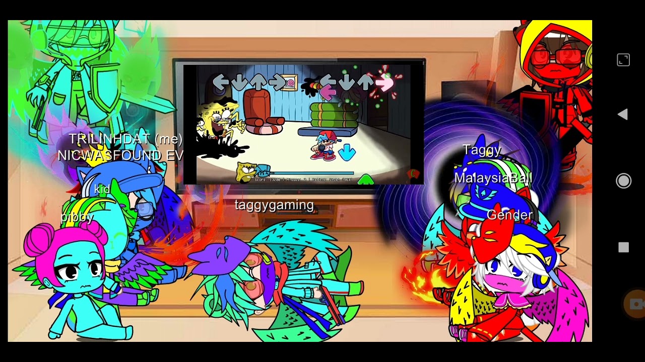 react the corrupted spongebob - YouTube