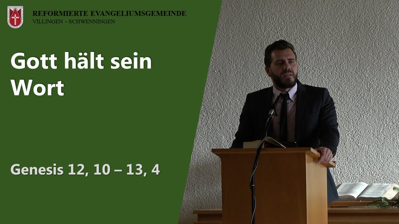 Gott hält sein Wort (Genesis 12, 10 - 13, 4) // Andreas Repp - YouTube