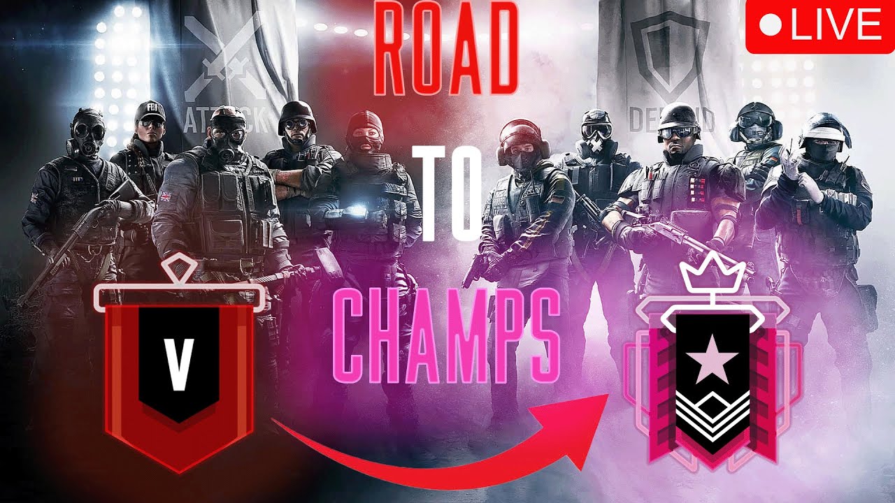 🔴*LIVE* ROAD TO CHAMPS | Part 13 (Rainbow Six Siege) #r6s #gaming #live ...