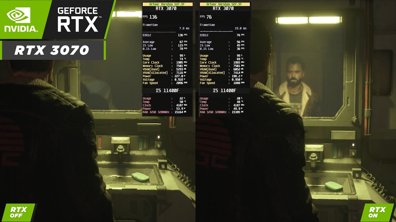 The Callisto Protocol | RTX OFF vs RTX ON | Visual & Performance ...