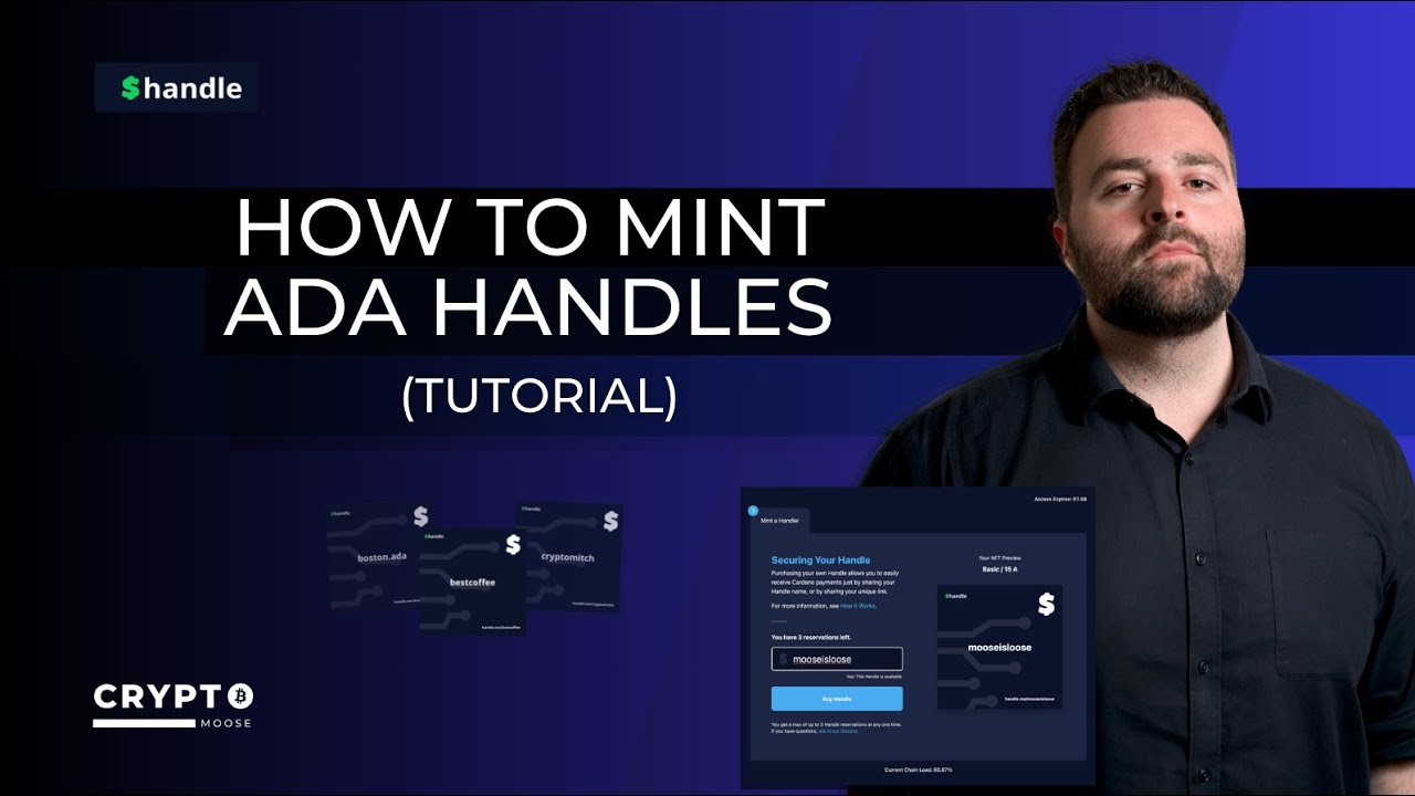 How to Mint ADA Handles (Tutorial) - YouTube