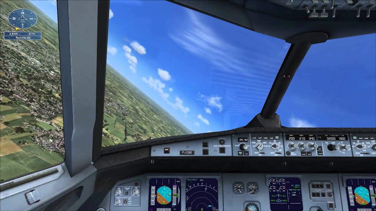 MS Flight Simulator X: Steam Edition - Paris Air Show - YouTube