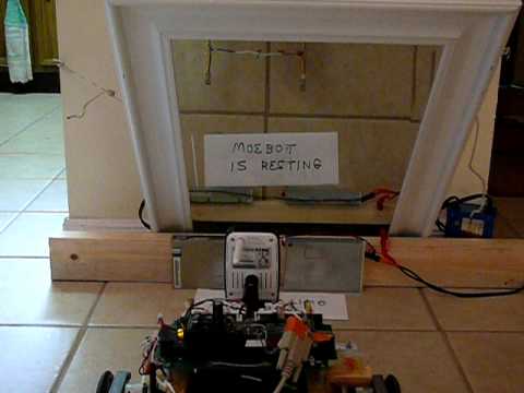 moebot docking 13jul2009 - YouTube