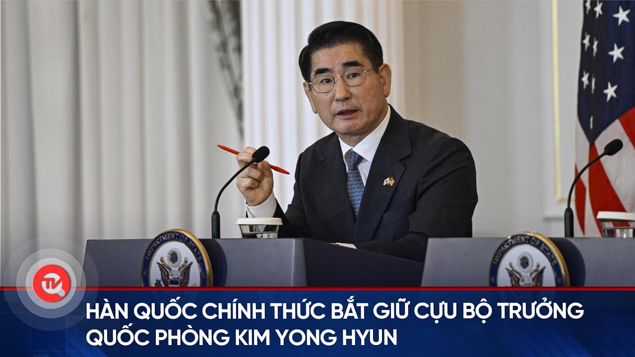 Hàn Quốc chính thức bắt giữ cựu Bộ trưởng Quốc phòng Kim Yong Hyun ...