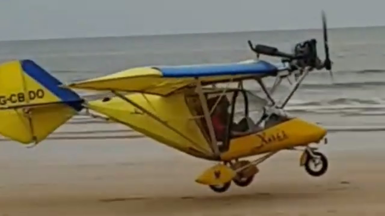 X'air Microlight Anthony Campbell Coalisland - YouTube