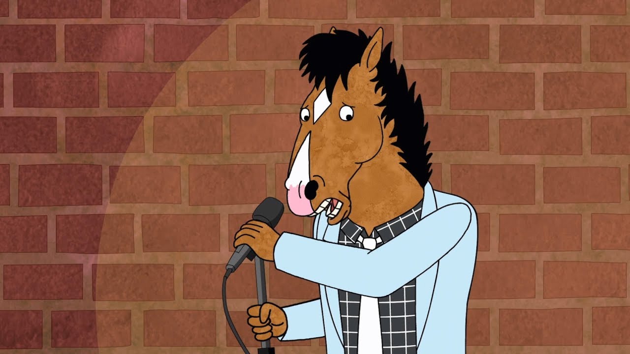 BoJack Horseman - BoJack fails at Stand Up Comedy - YouTube