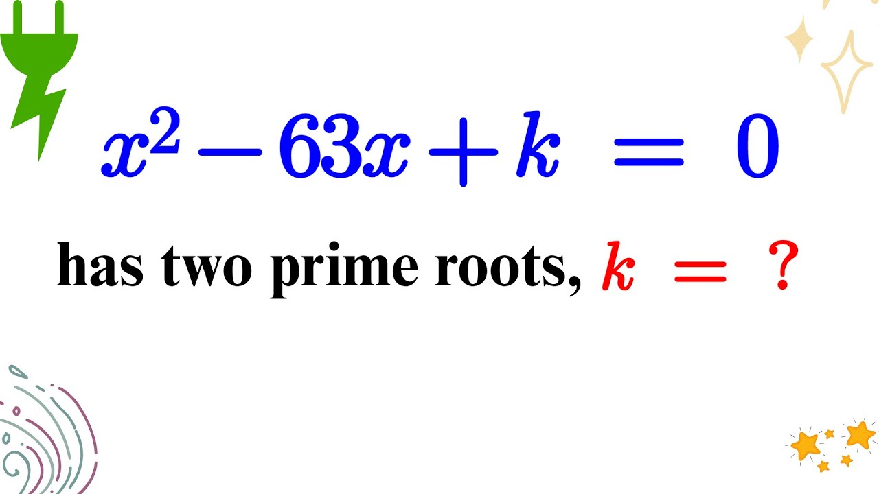 IMO Problem | Quadratic Equations | Grade 10 - YouTube